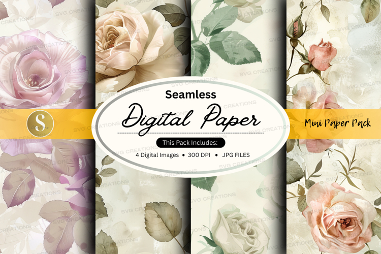 Seamless digital paper - mini paper pack (6520525)