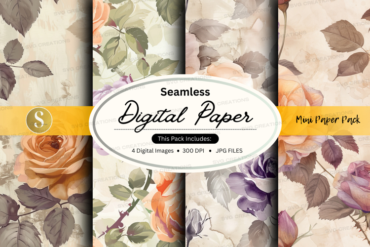 Seamless digital paper - mini paper pack (6520539)