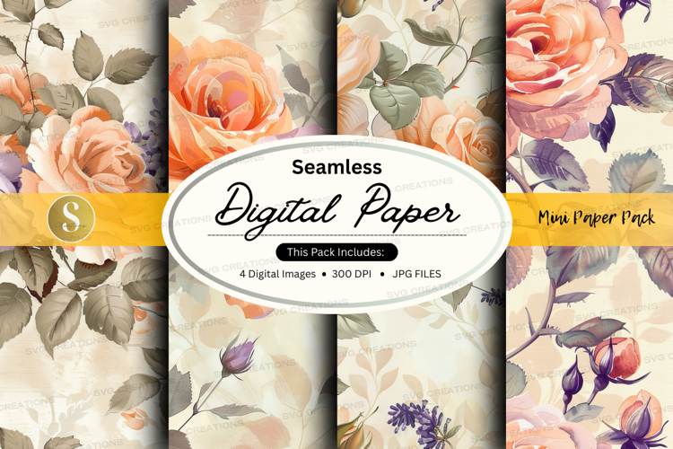 Seamless digital paper - mini paper pack (6520552)