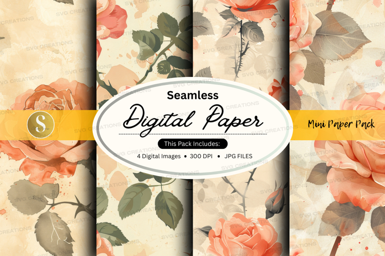 Seamless digital paper - mini paper pack (6520635)