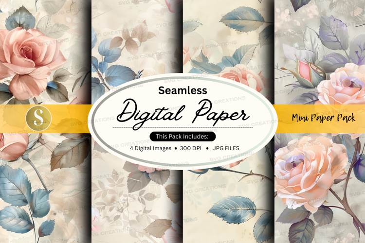 Seamless digital paper - mini paper pack (6520684)