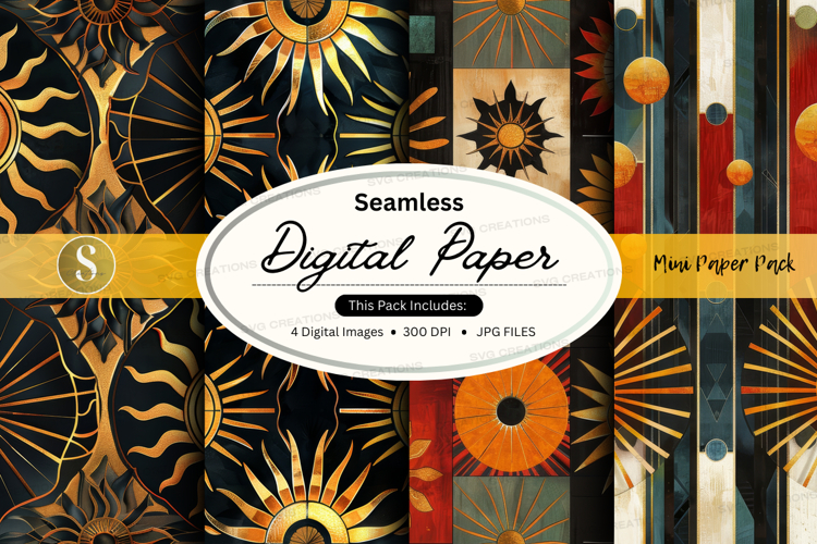Seamless digital paper - mini paper pack (6520756)