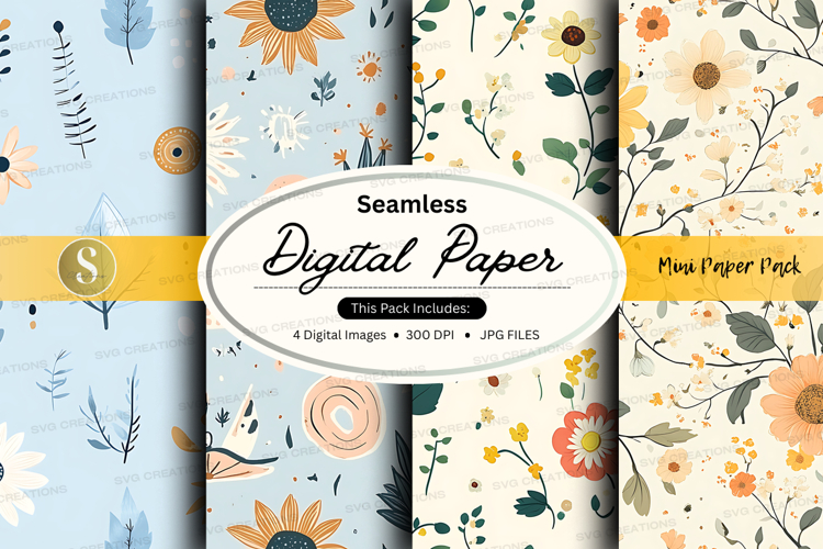 Seamless digital paper - must paper pack digital paper