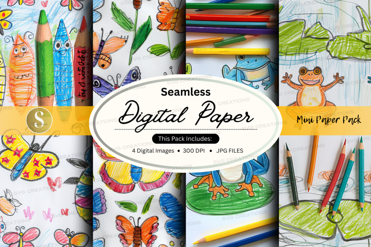 Seamless digital paper - mini paper pack (6524742)