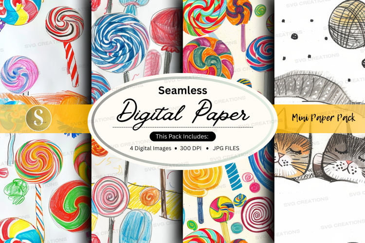 Seamless digital paper pack (6524917)