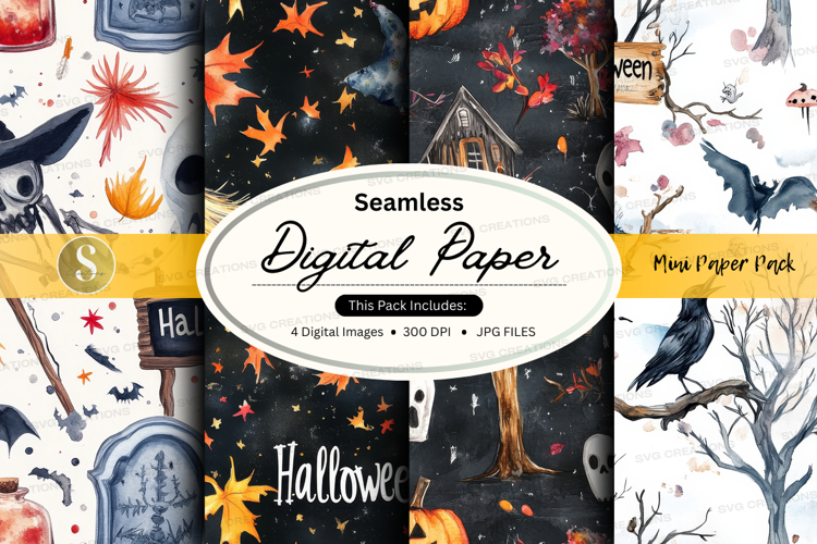 Halloween digital paper (6532819)