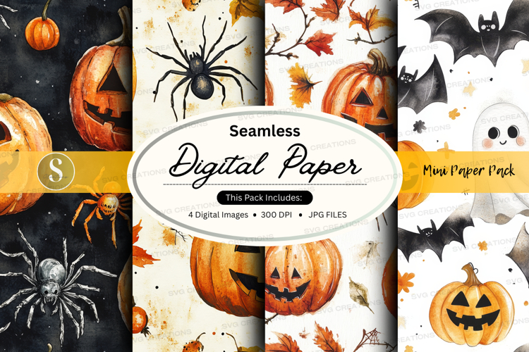 Halloween digital paper (6533017)