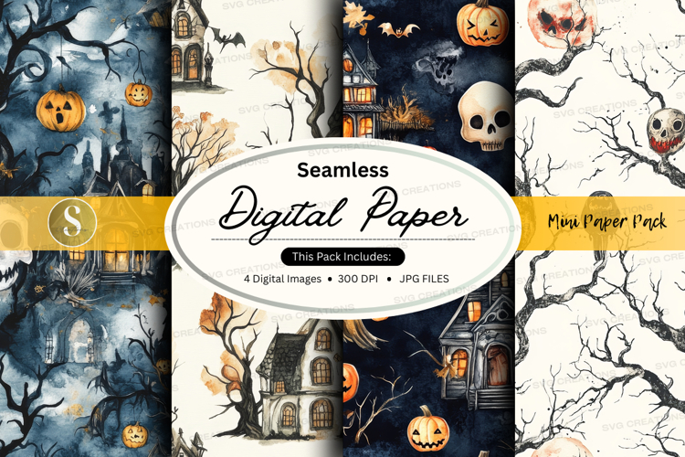 Halloween digital paper pack (6533137)