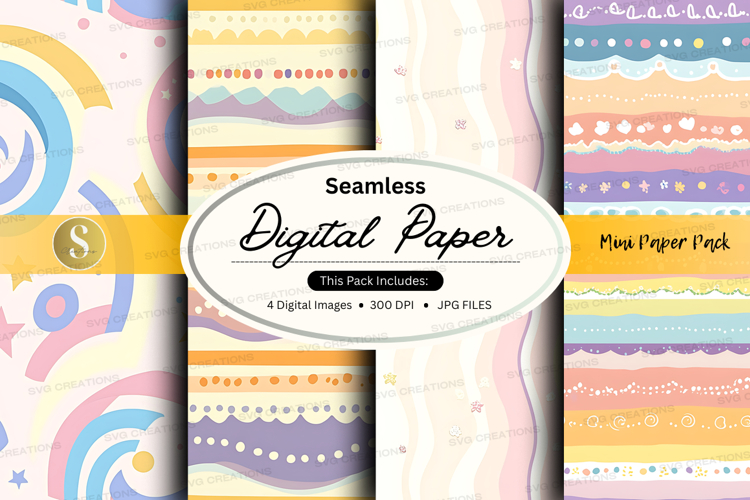 Seamless digital paper pack (6527828)