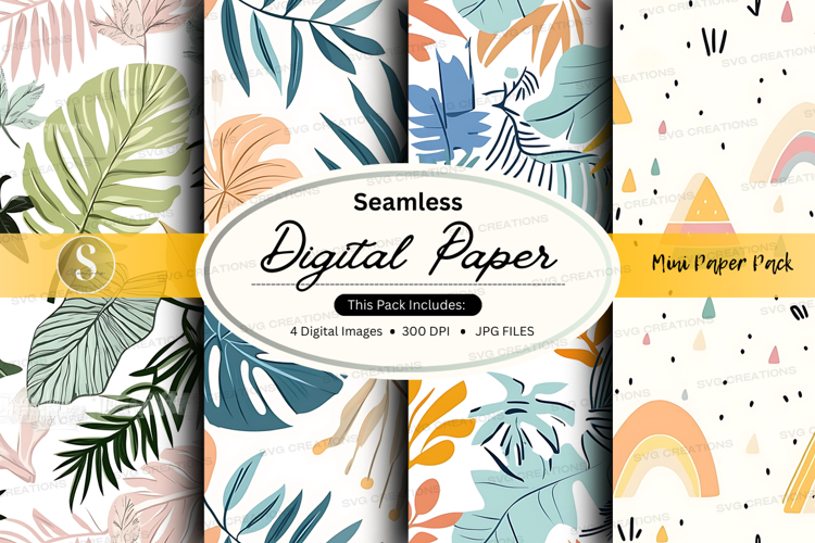 Seamless digital paper - mini paper pack (6527967)