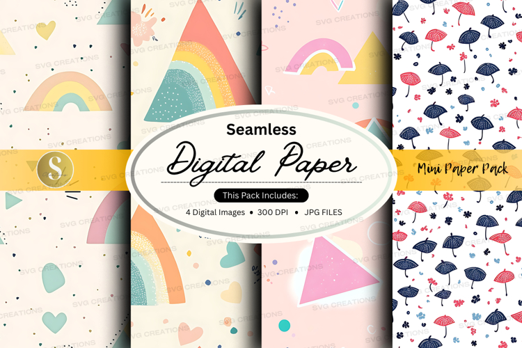 Seamless digital paper - miss paper pack digital (6527987)