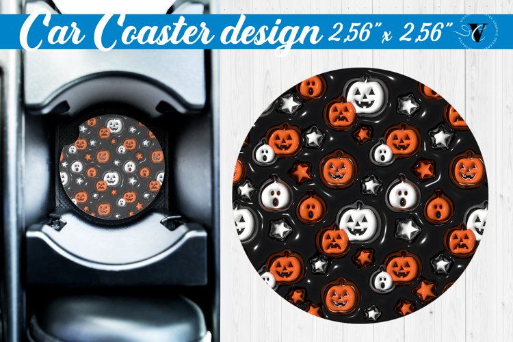 3D Car Coaster | Puff | Car coaster (3540405)