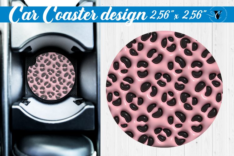 3D Car Coaster | Puff | Car coaster (3540440)