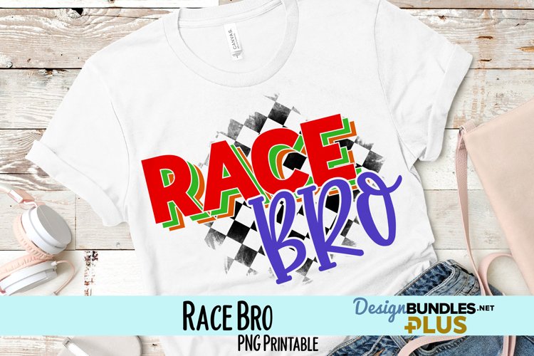 Race Bro Sublimation PNG