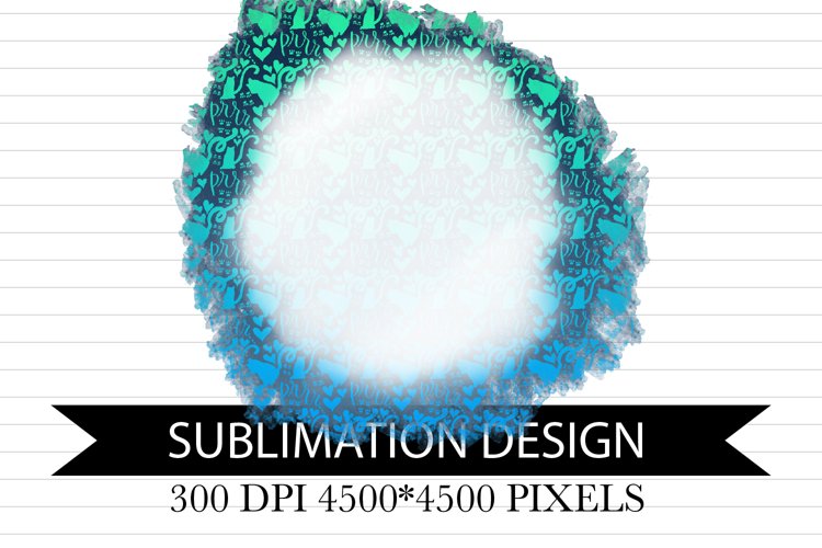 Sublimation Blank - Cat Pattern