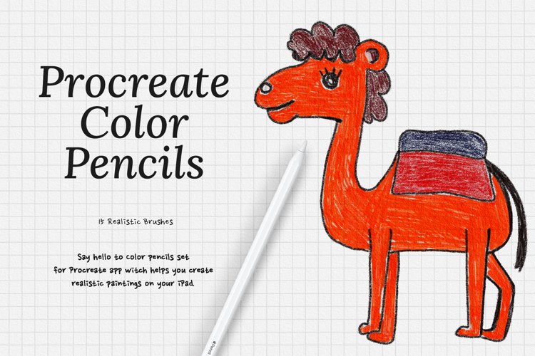 Procreate Color Pencils Set