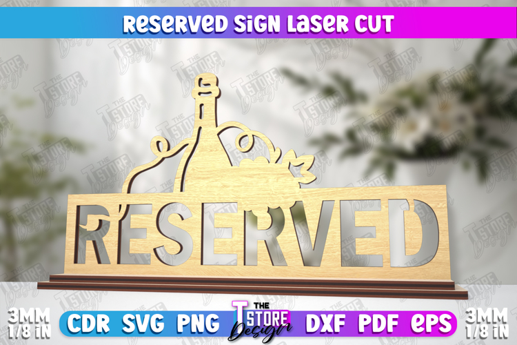 Reserved Sign|Table Sign|Restaurant (5290038)