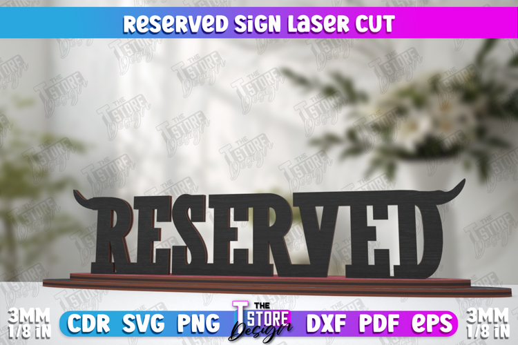 Reserved Sign|Table Sign|Restaurant (5290045)