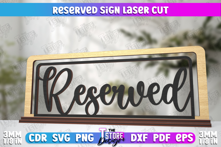 Reserved Sign|Table Sign|Restaurant (5290048)
