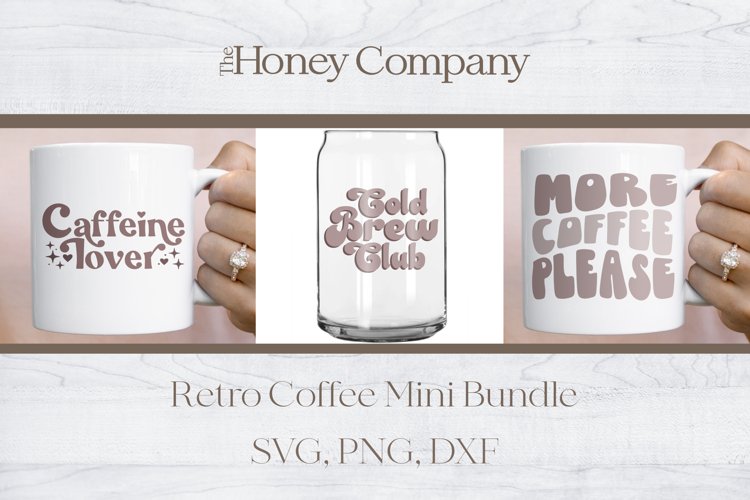 Coffee SVG Bundle | Cold Brew SVG | Caffeine SVG