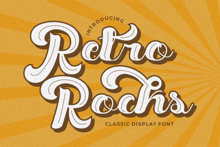 The Retro And Vintage Font Bundle - Best Seller Collection - Free Font ...