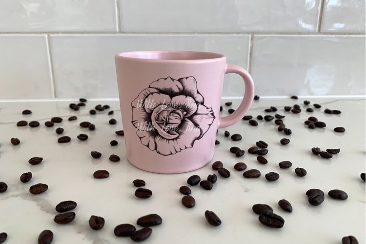 Rose Illustration Hand drawn Stipple Overlay From (1649005)