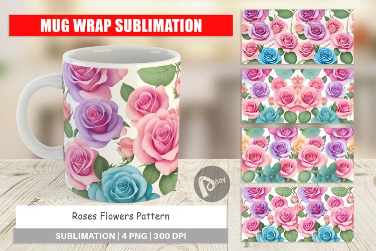 Mug sublimation background