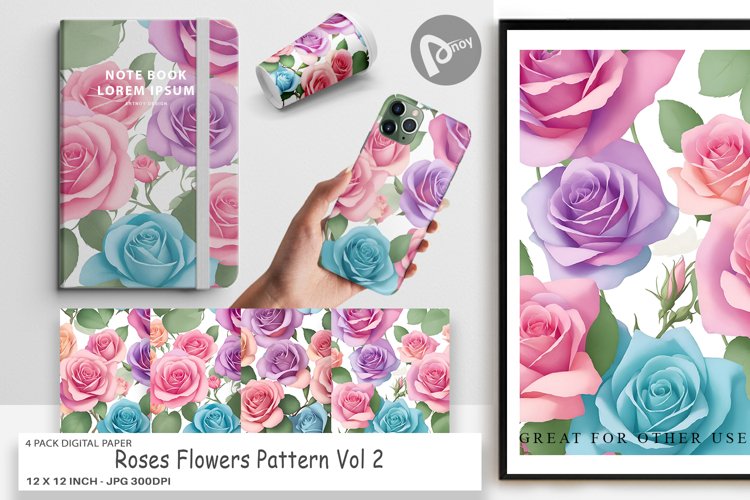 Floral | Digital Paper Seamless Pattern