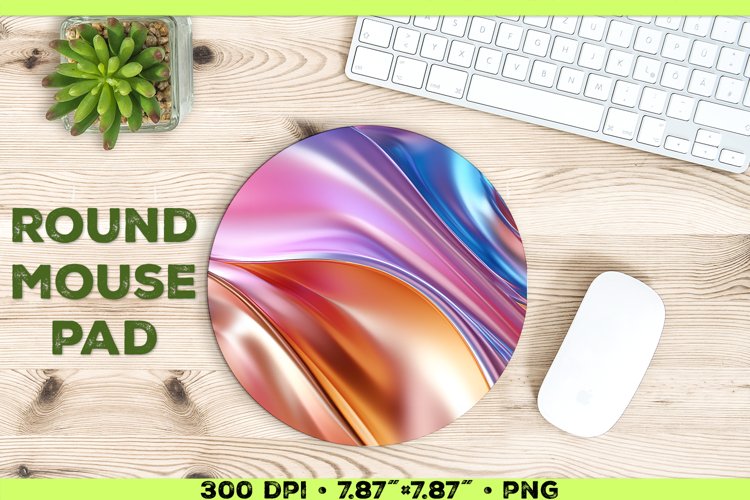 Fantasy China Dragon Mousepad Sublimation Design