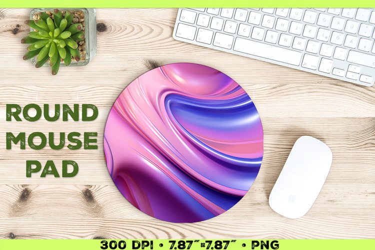 Fantasy China Dragon Mousepad Sublimation Design