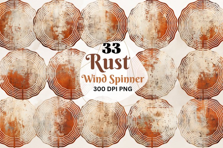 Rust Wind Spinner Bundle