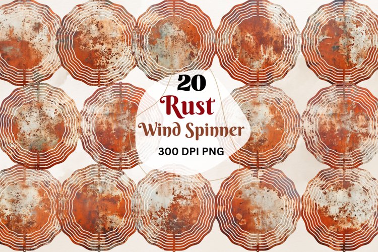 Rust Wind Spinner Bundle