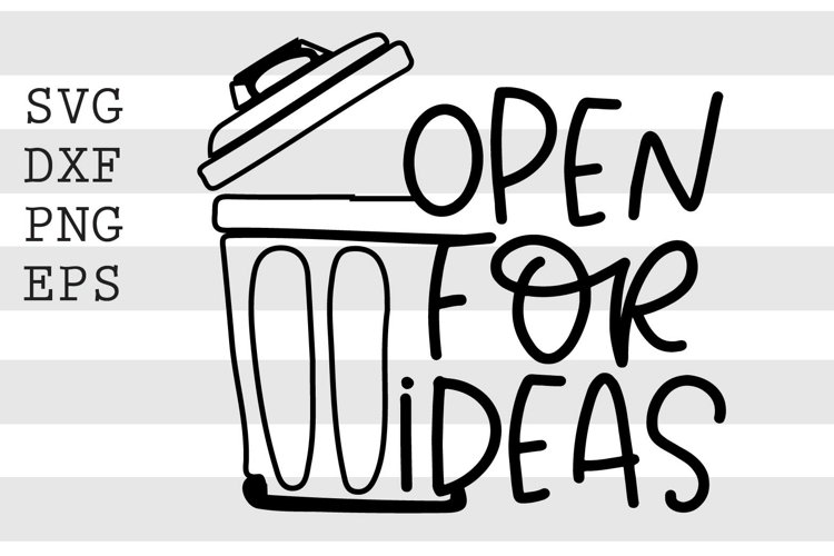 Open for ideas SVG