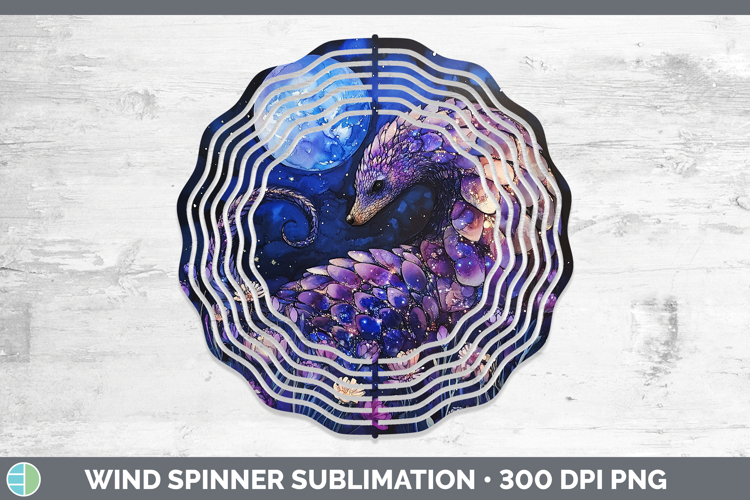 Safari Galaxy Pangolin Wind Spinner Sublimation Spinner Desi