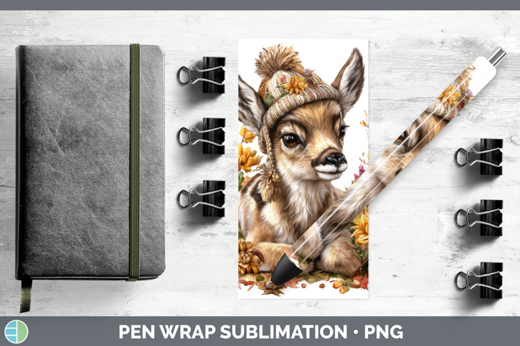 Antelope Pen Wrap Safari Knit Hat Sublimation Pen Designs