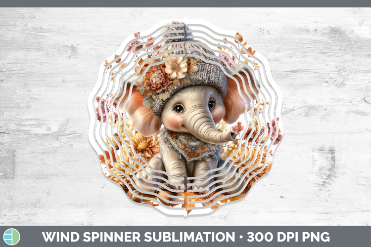Safari Knit Hat-01 Elephant Wind Spinner Safari Knit Hat Sub