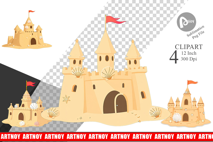 Sandcastle Clipart (5265226)