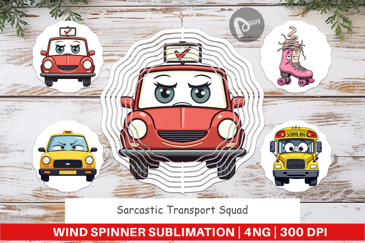 Wind Spinner | Sublimation Spinner Design