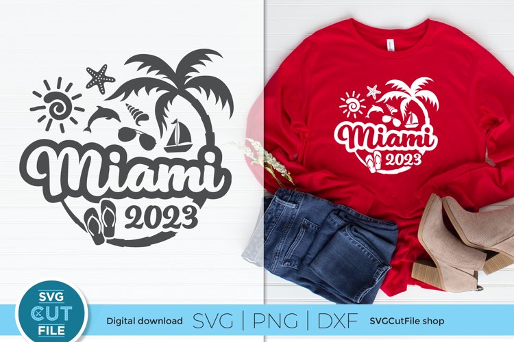 Miami Svg | Design Bundles
