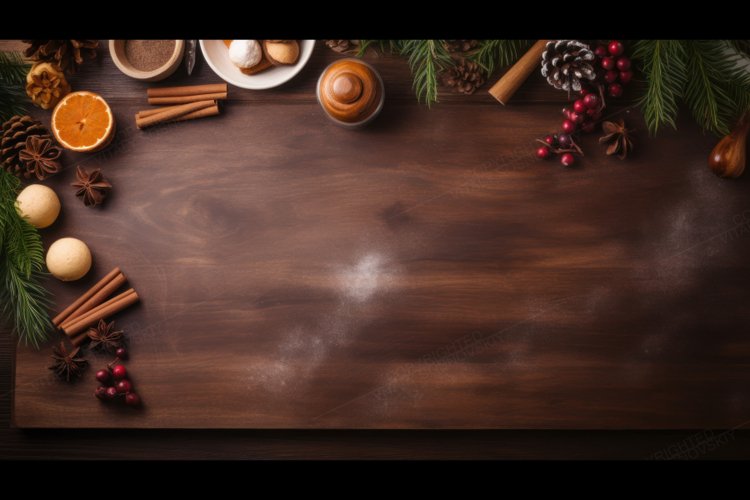 Christmas baking background (2654088)