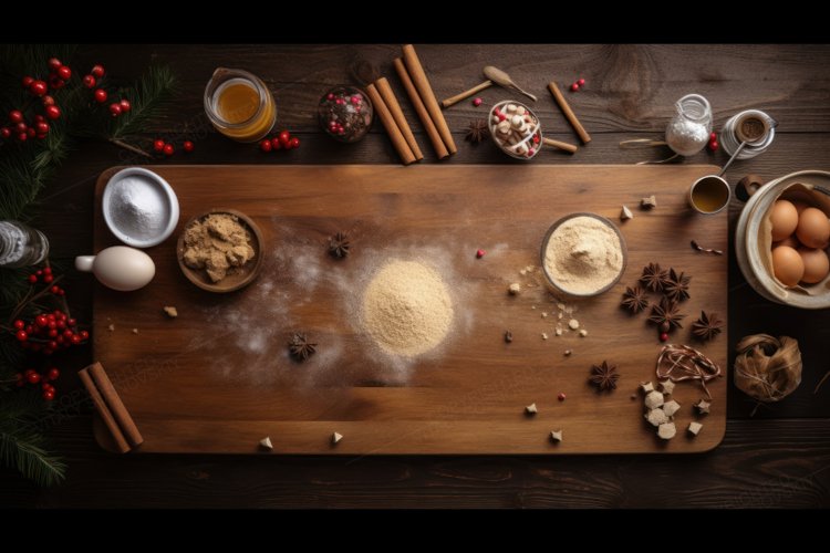 Christmas baking background (2654100)