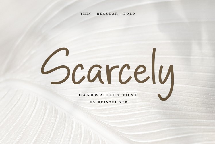 Scarcely Modern script Elegant Script Font, Best Seller Font
