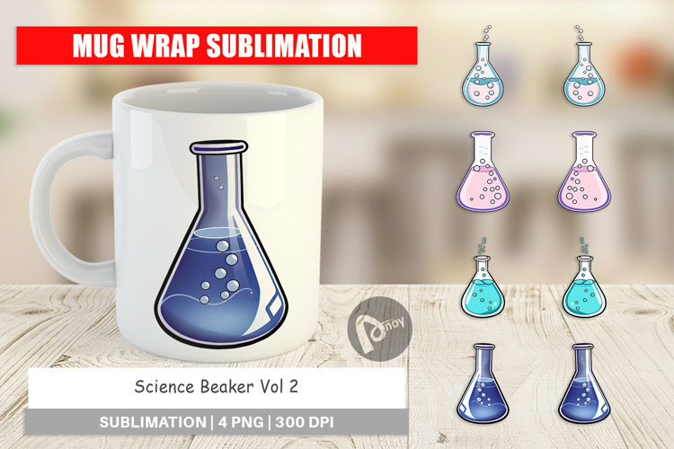 Mug sublimation background