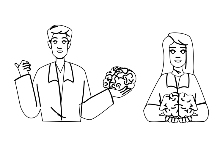 therapy brain health vector (6578707)