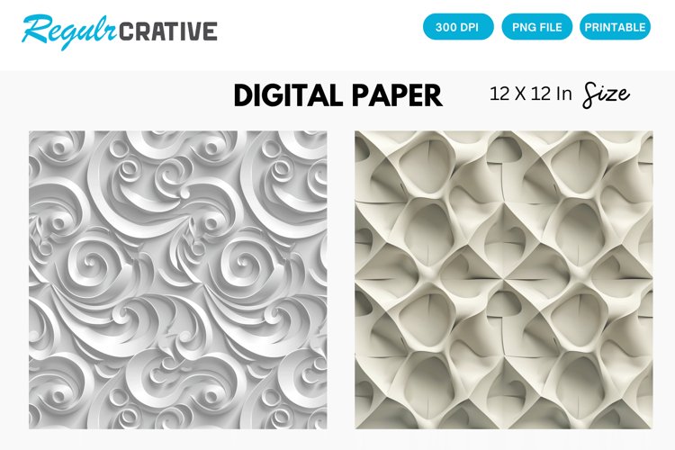 3D Seamless Digital Paper