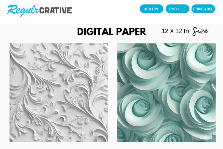 3D Seamless Digital Paper