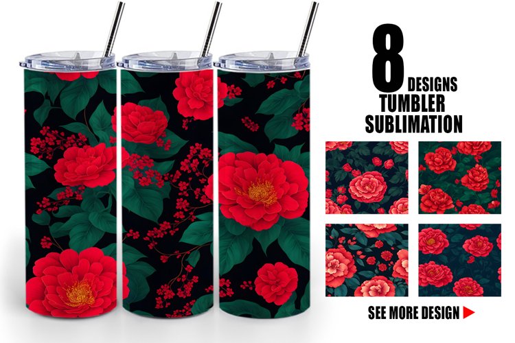 12 Pack tumbler sublimation background