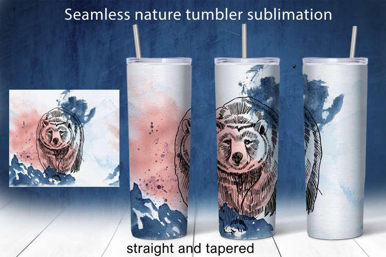 Sublimation Tumbler Wraps | Design Bundles