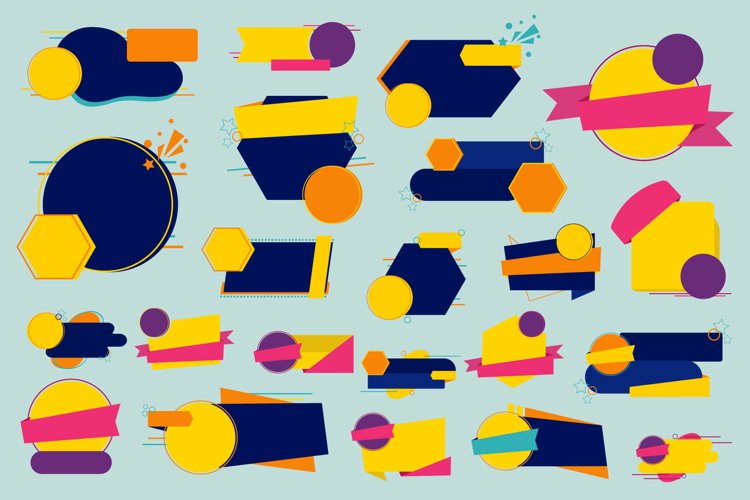 Set of Modern Shape Collection (2876455)