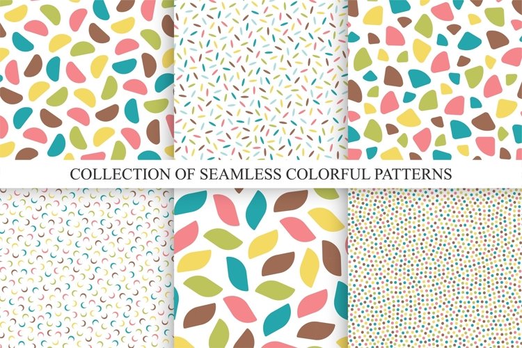 Colorful seamless textile patterns (2119657)